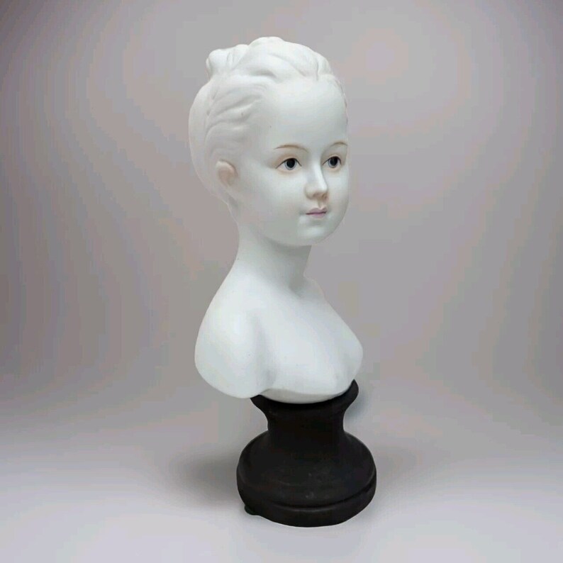 Statue Bust of Louise Brongniart Young French Girl Statue Bisque ...