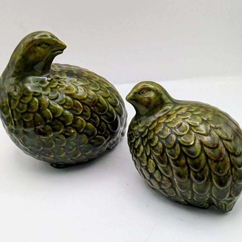 Ceramic Quail - Etsy