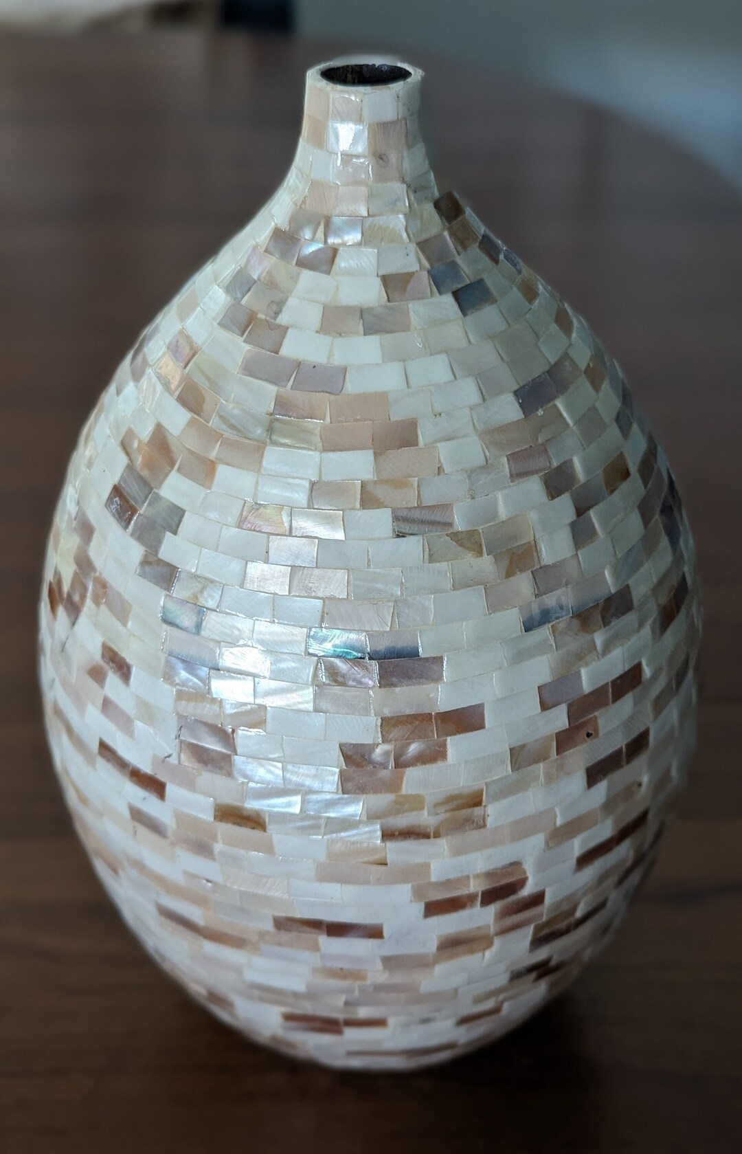 Mother of Pearl Inlay Mosaic Vase - Etsy