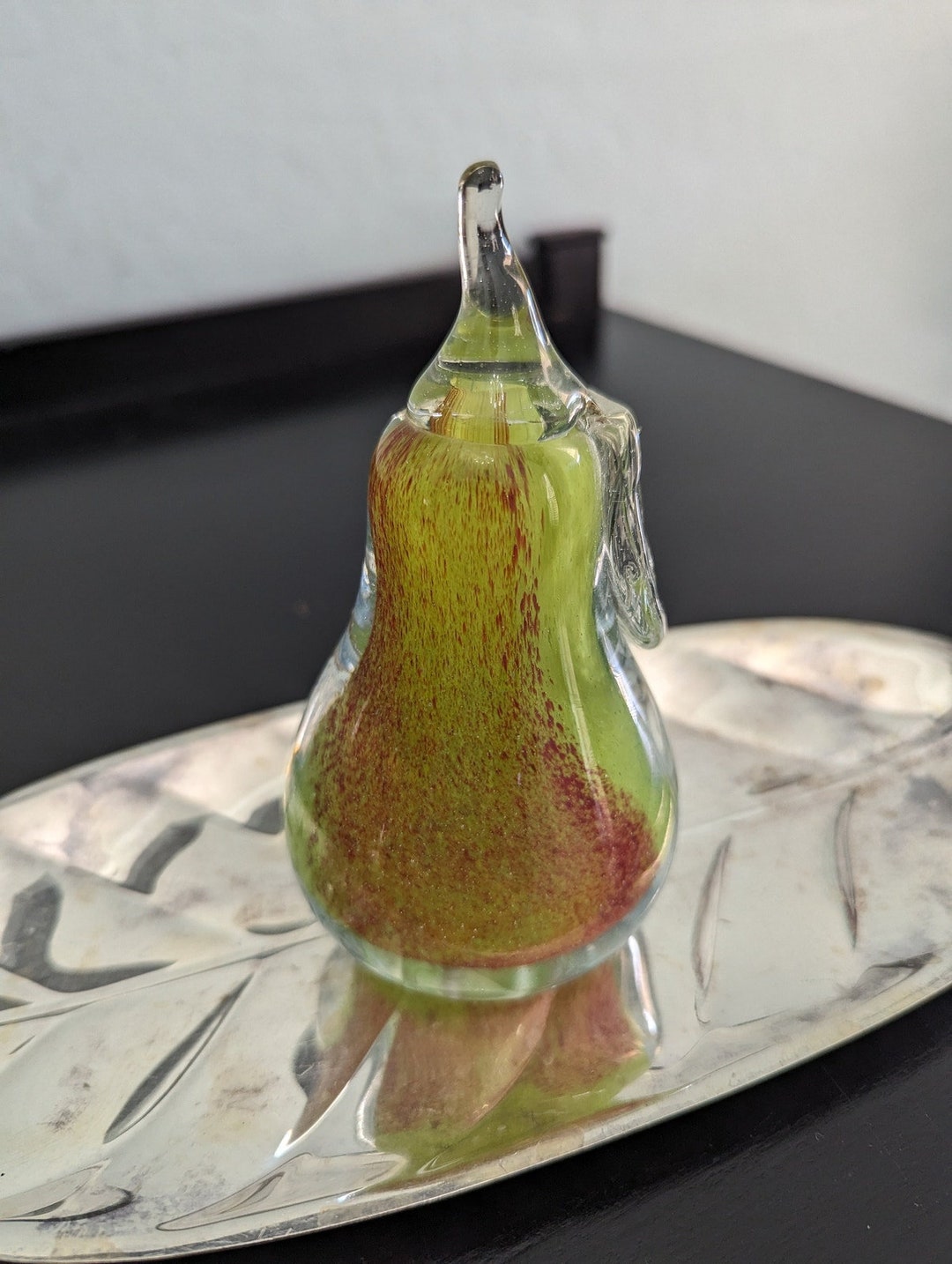 Art Glass Pear Vintage Espoon Taidelasi Oy Finland - Etsy