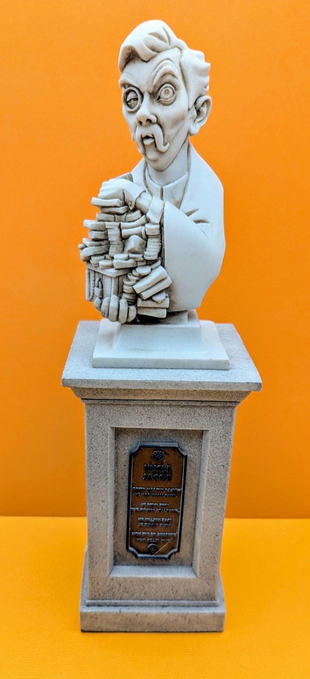 Disney Parks the Haunted Mansion Uncle Jacob Pillar Bust Dread Family ...