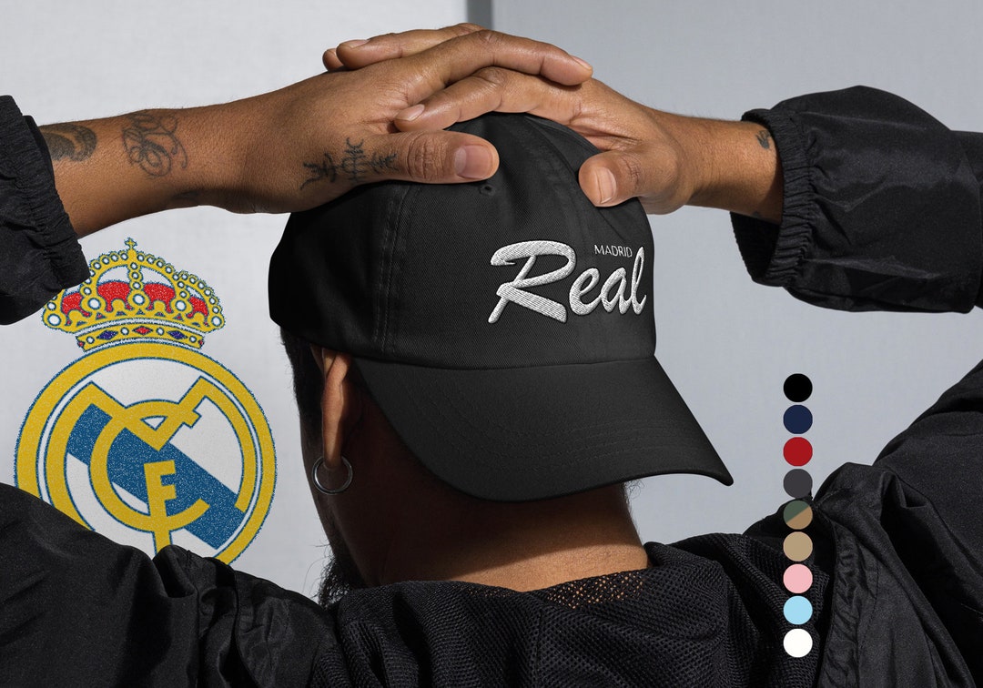 Real Madrid CF Hat / Cap, Creative Gift Idea for Football Supporters ...
