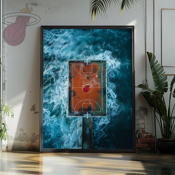 Miami Heat Art - Etsy