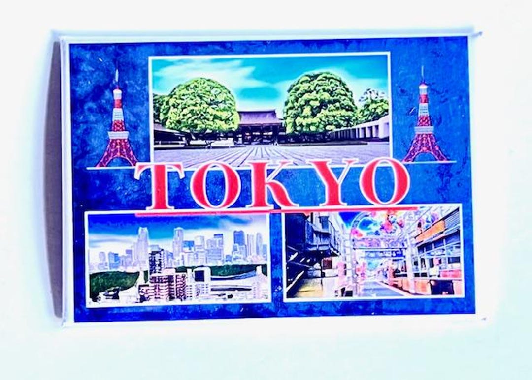 Tokyo Souvenir, Tokyo Magnet, Japan Travel Souvenir, Tokyo Gift, Japan ...