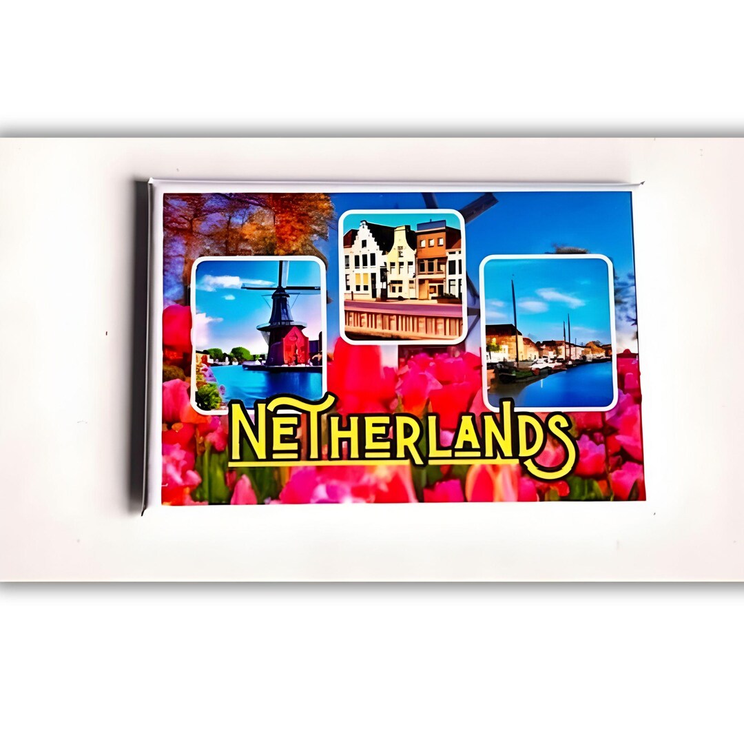 Netherlands Souvenir - Magnet - Travel Souvenir, Netherlands Fridge ...