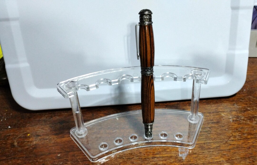 Faith Hope Love Antique Pewter Rollerball Pen Kit With a Cocobolo Wood ...