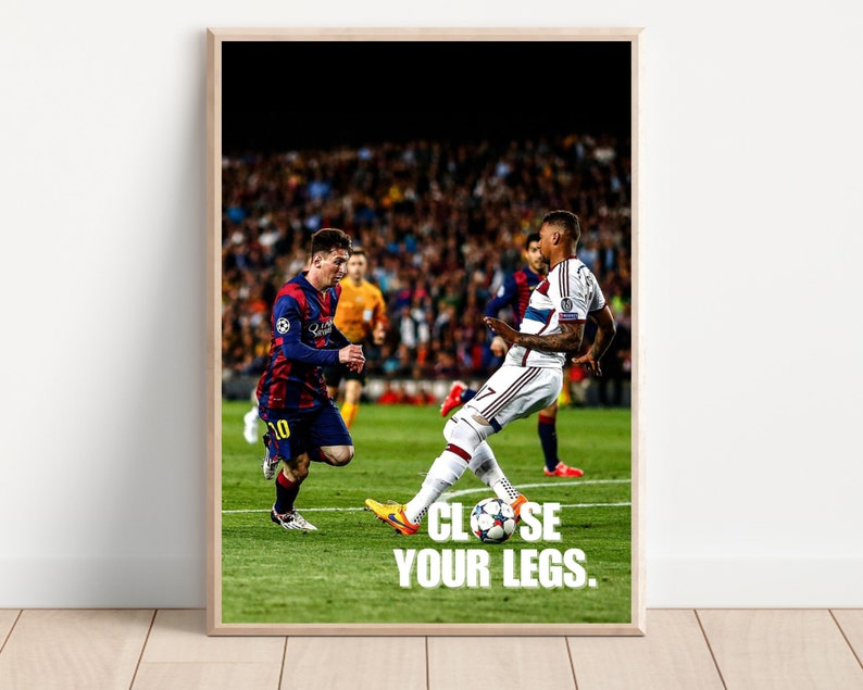 Lionel Messi Poster Messi Barca Poster FC Barcelona Poster Messi ...
