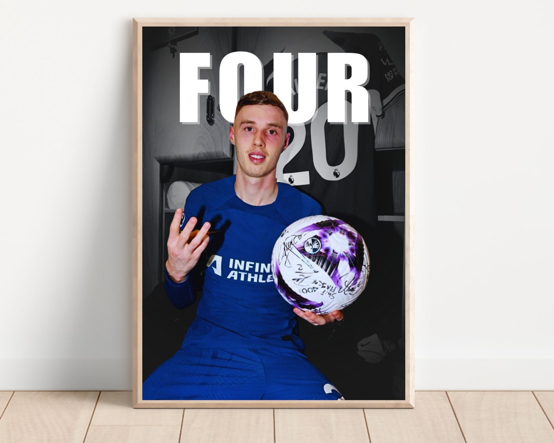 Cole Palmer Poster FC Chelsea Poster Chelsea Art Premier League Poster ...