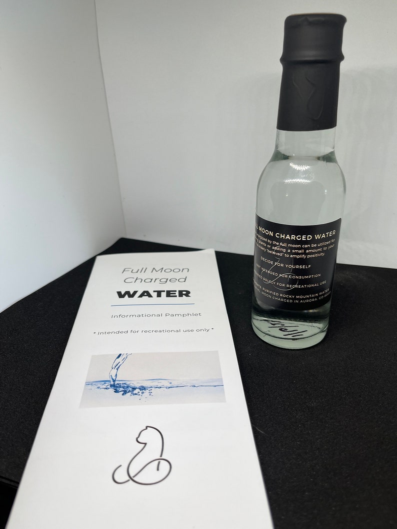 Full Moon Charged Water - Etsy