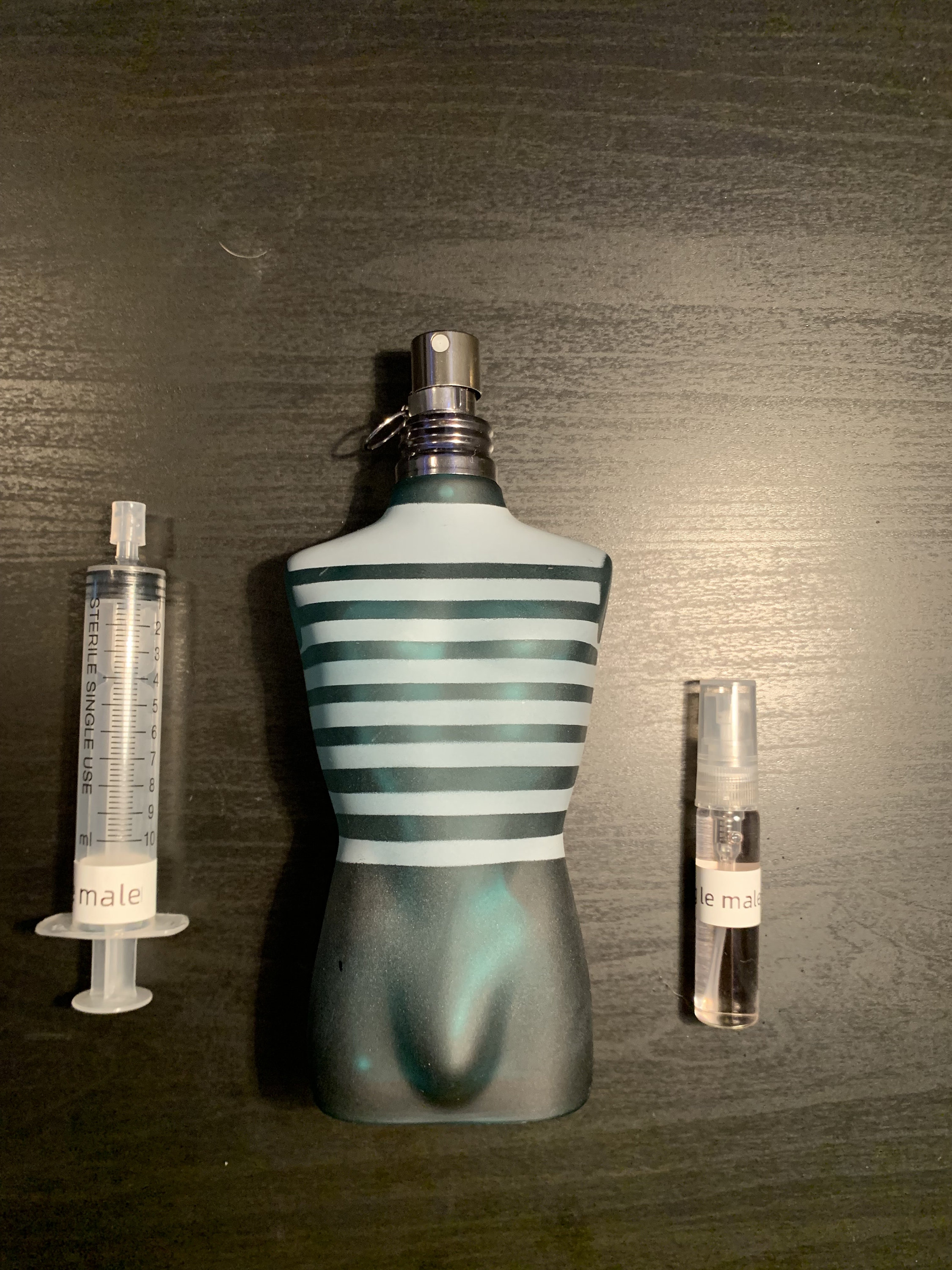 Le Male Cologne Spray Decant Mens Travel Fragrance Luxury Cologne ...