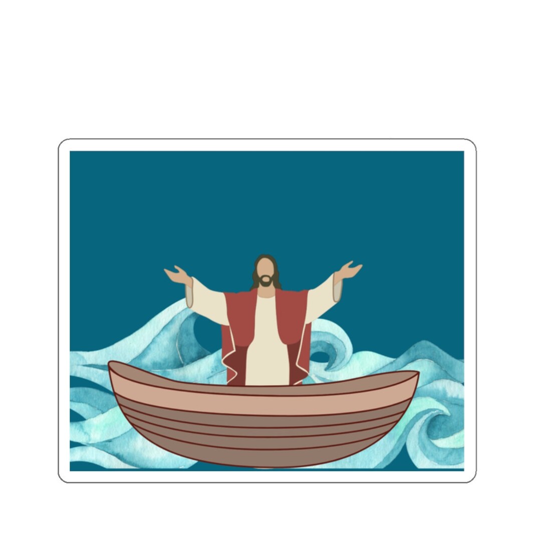 Jesus Calms the Storm - Etsy