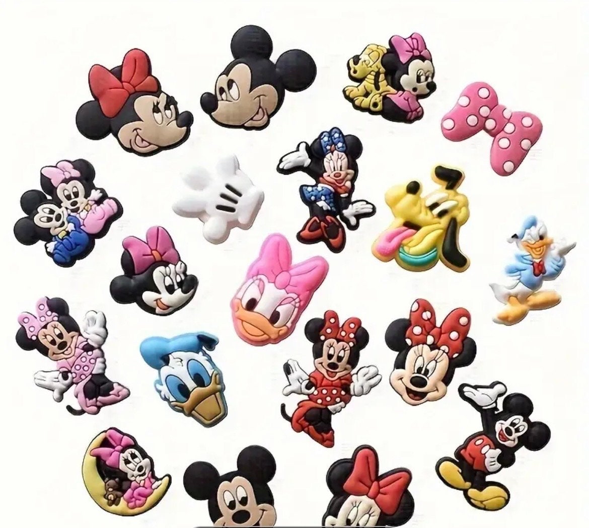 ORIGINAL DISNEY CHARACTER Jibbitz 15 Pcs - Etsy