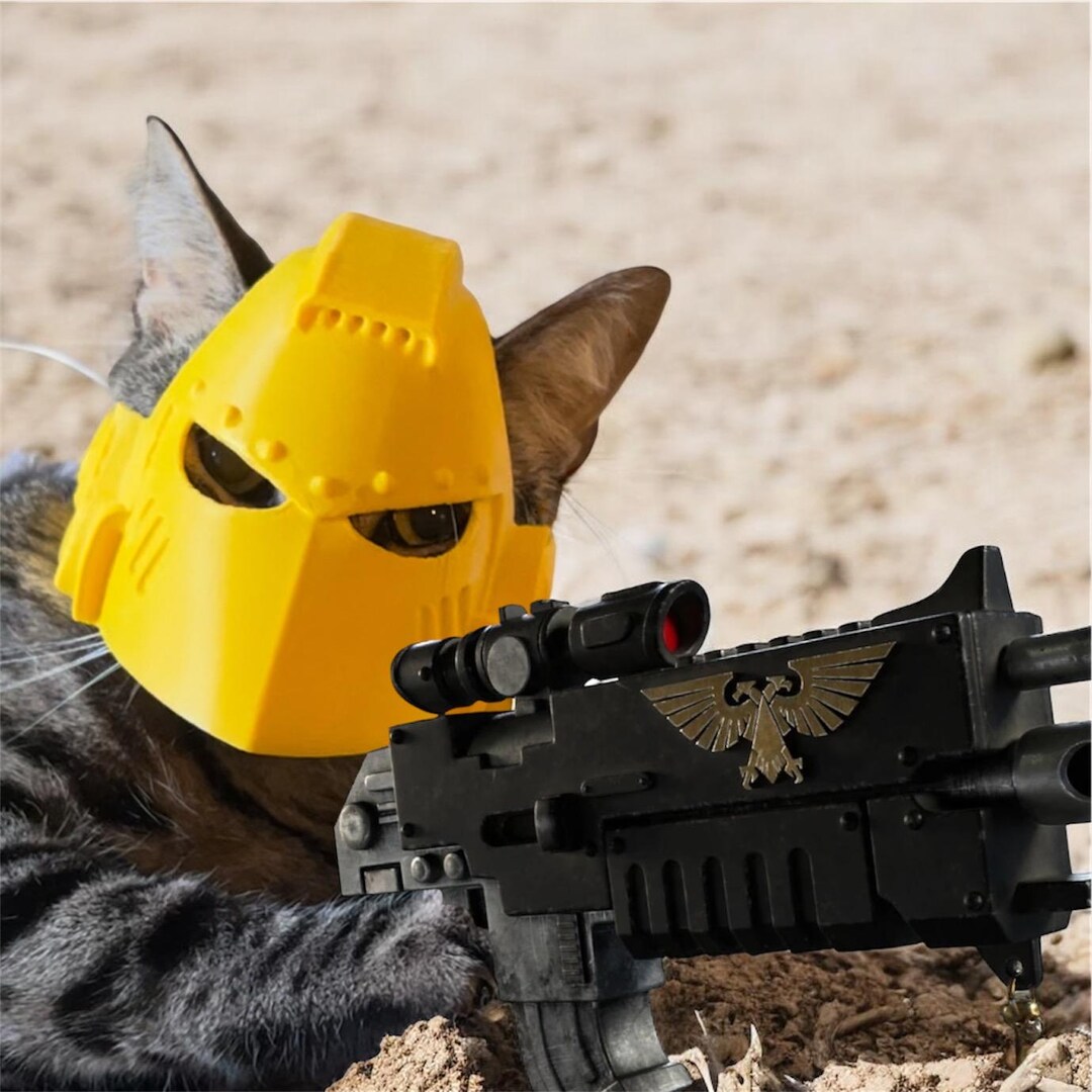 Spacemarine Cat-beaky [digital STL Download] - Etsy