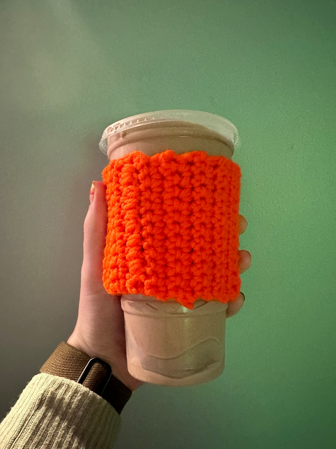 Crocheted Drink Sleeve (for Condensation, Hot, Cold, or Comfort!) - Etsy