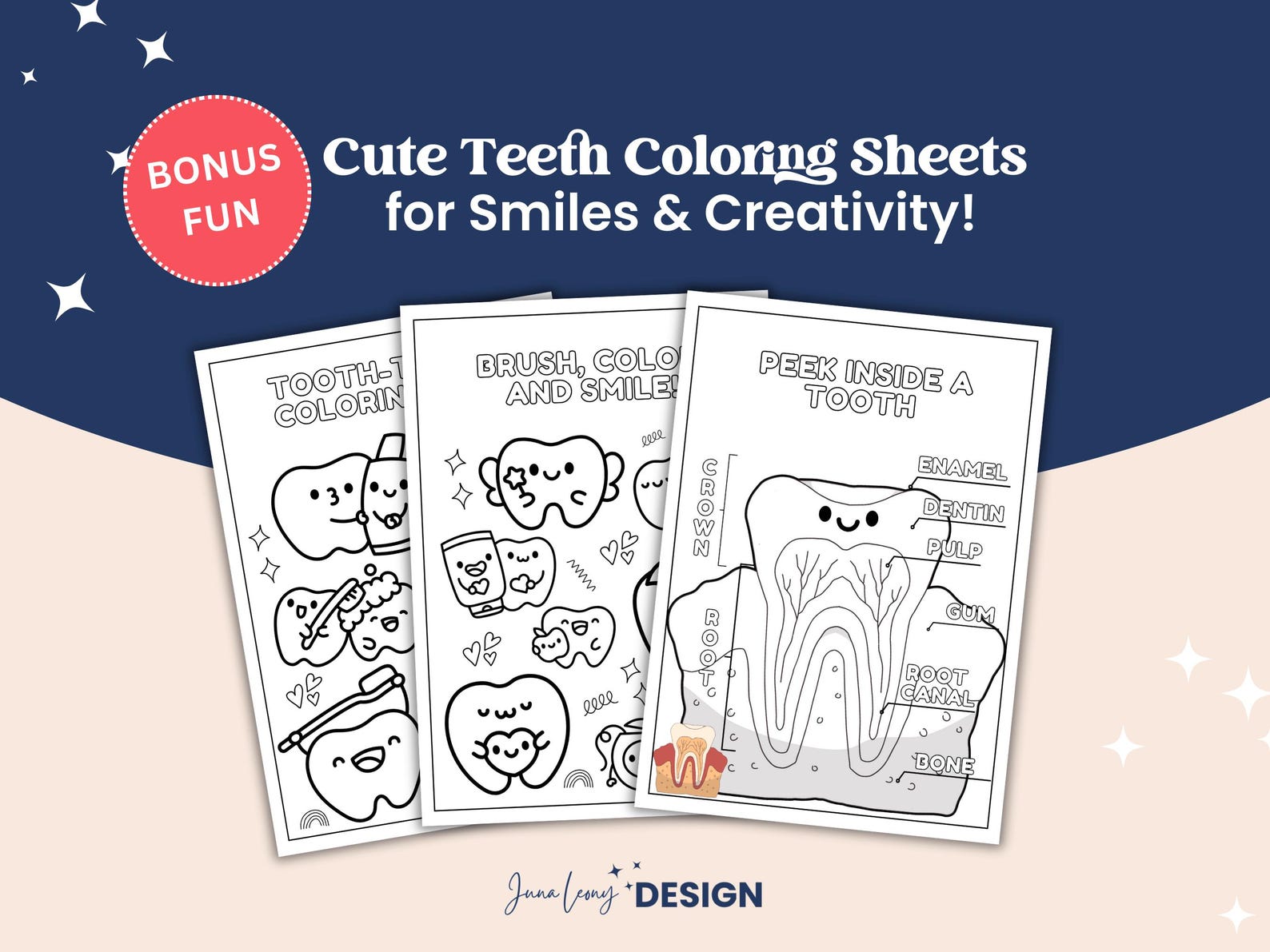 Teeth Brushing Learning Poster for Kids, Dental Hygiene Chart, Oral ...