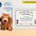 EDITABLE PRESCHOOL CERTIFICATE, Preschool Graduation Diploma, Last Day ...