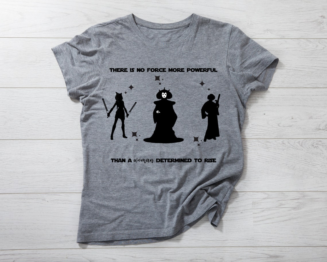 Star Wars Ladies Silhouette Padme Leia Ahsoka Queen Amidala Princess ...