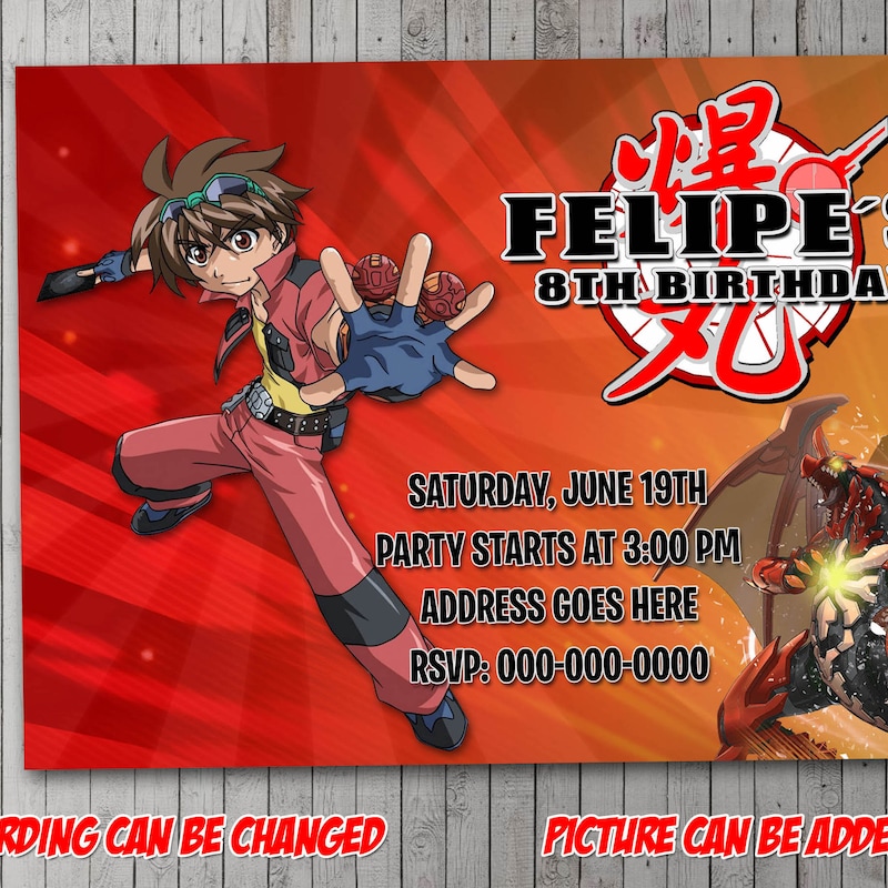 Bakugan Birthday - Etsy