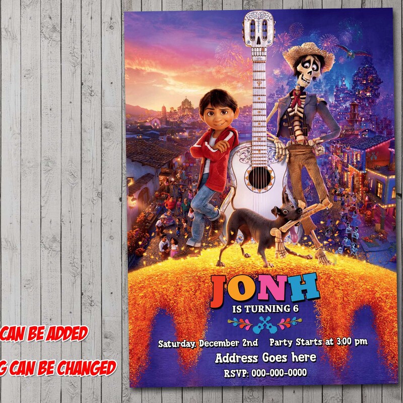 Coco Invitations - Etsy