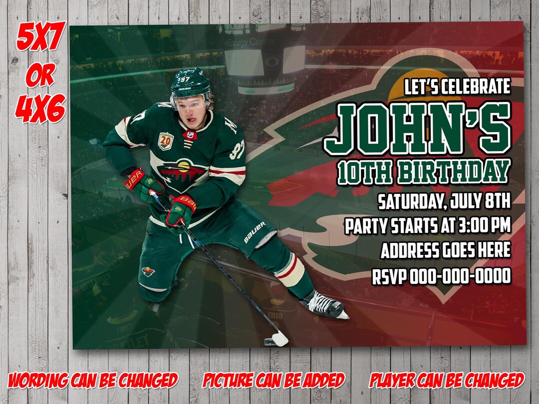 Wild Inspired Digital Party Invitation, Birthday, Thank You Card ...