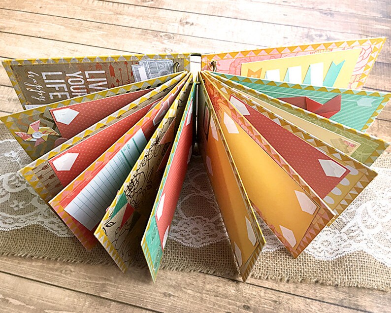 Standing Owl Pre-made Scrapbook Flip Album Fun Just Add | Etsy