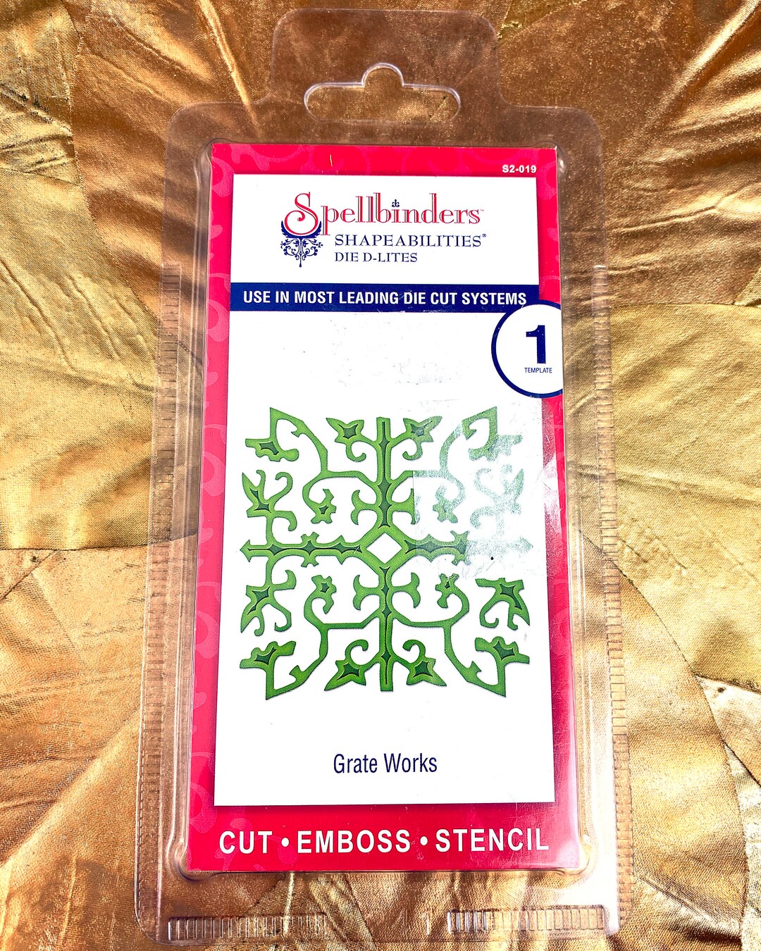 Spellbinders Grate Works Die: Shapeabilities D-lites S2-019 - Etsy