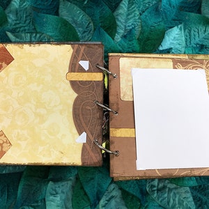 Rustic Pre-made Scrapbook Album, All It Needs is Your Photographs! Gift ...