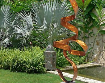 Copper Yard Statue - Etsy