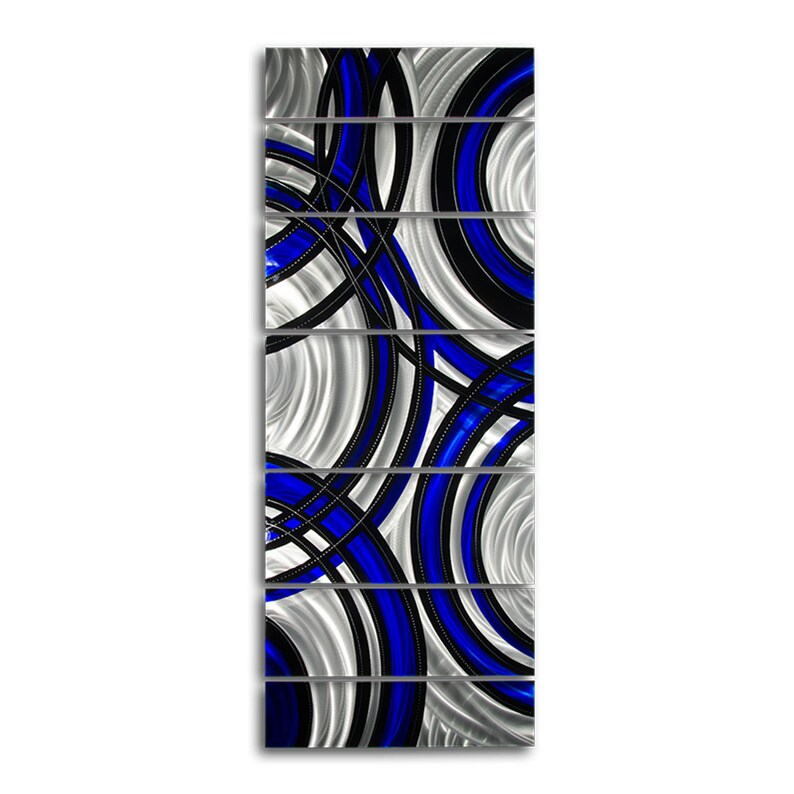 Abstract Painting Metal Wall Art Multi Panel Wall Art Large - Etsy