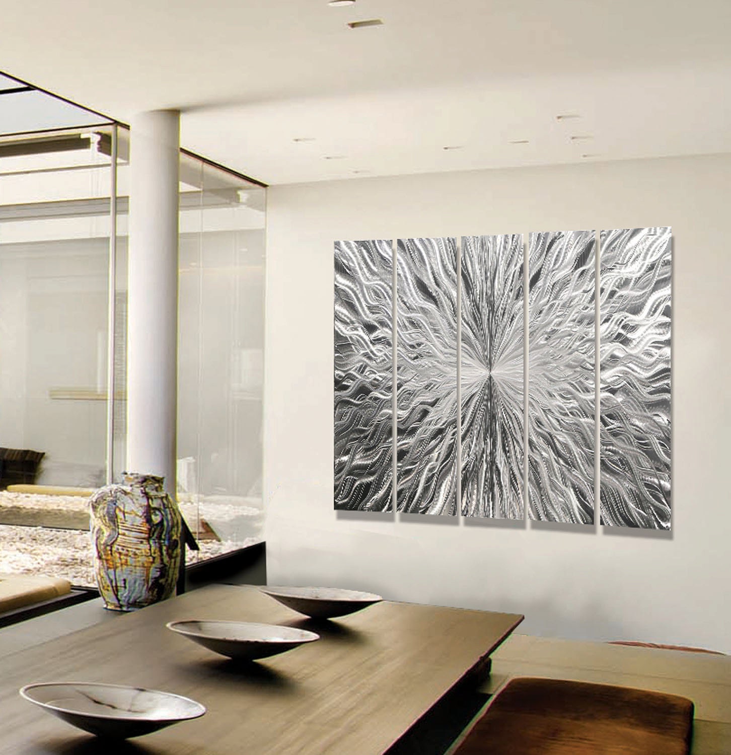 Custom Metal Art Modern Metal Wall Art Abstract Painting | Etsy