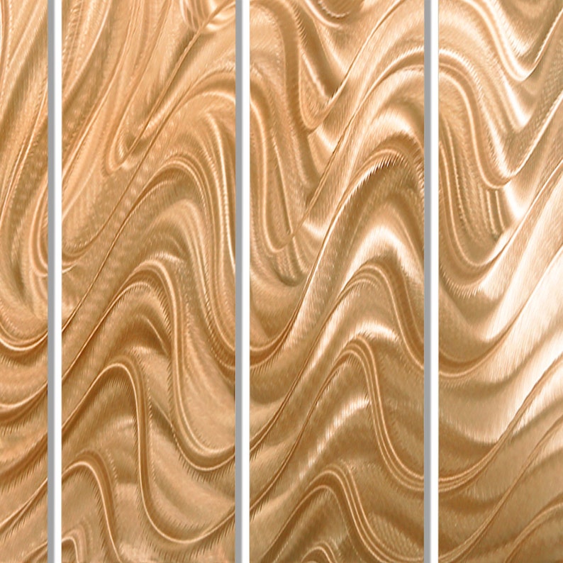 Metal Wall Art Multi Panel Wall Art Abstract Painting Large | Etsy