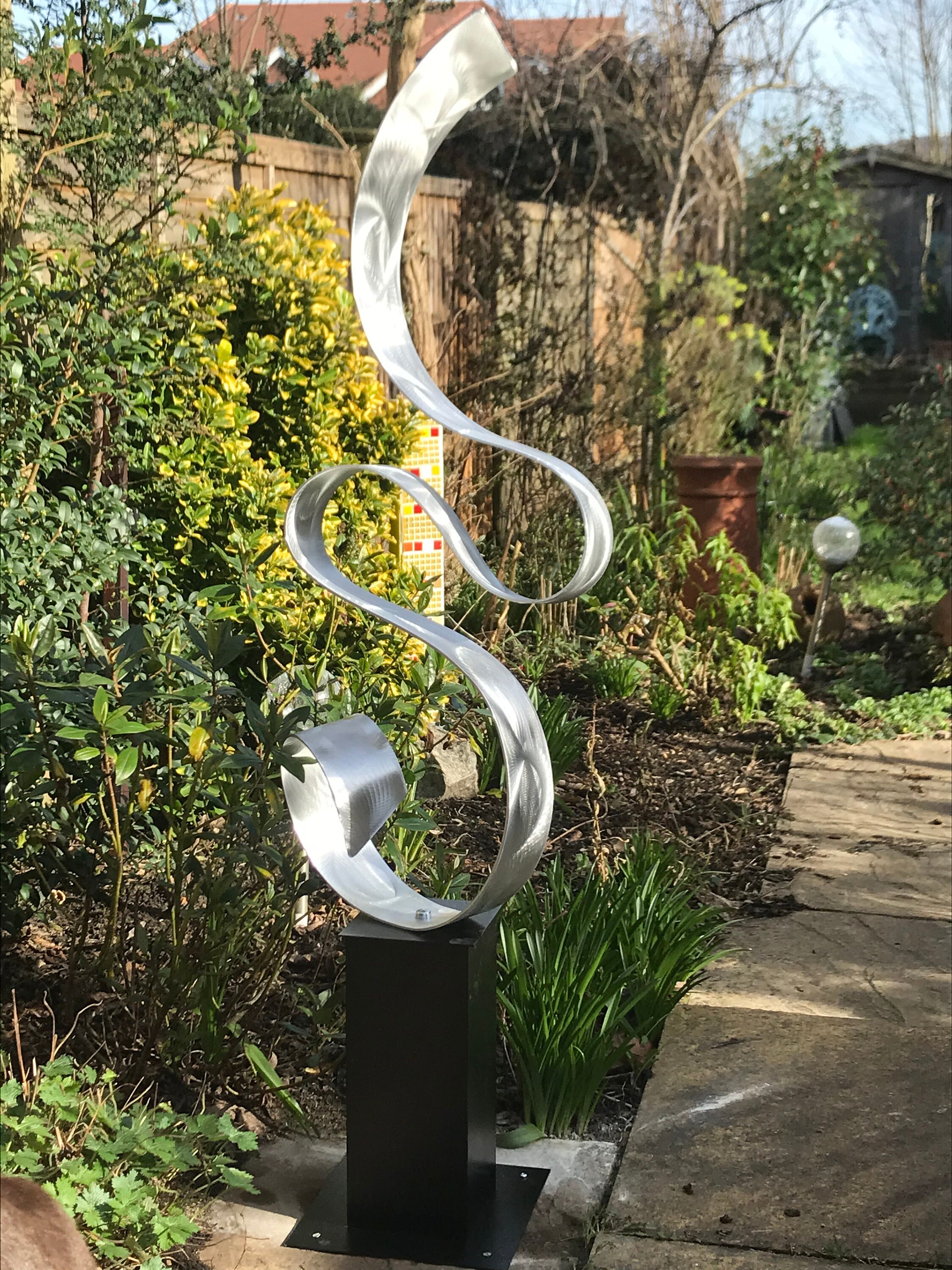 Large Metal Sculpture Indoor Outdoor Art Garden Sculpture | Etsy