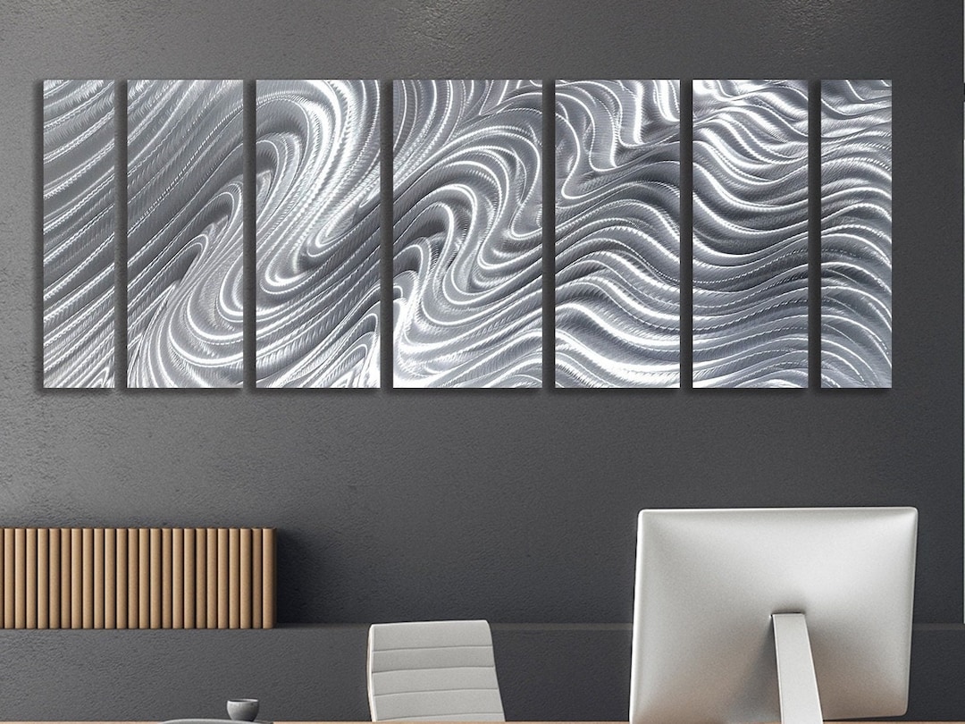 Statements2000 Hypnotic Sands Metal Wall Art Modern Metal Art, Indoor ...