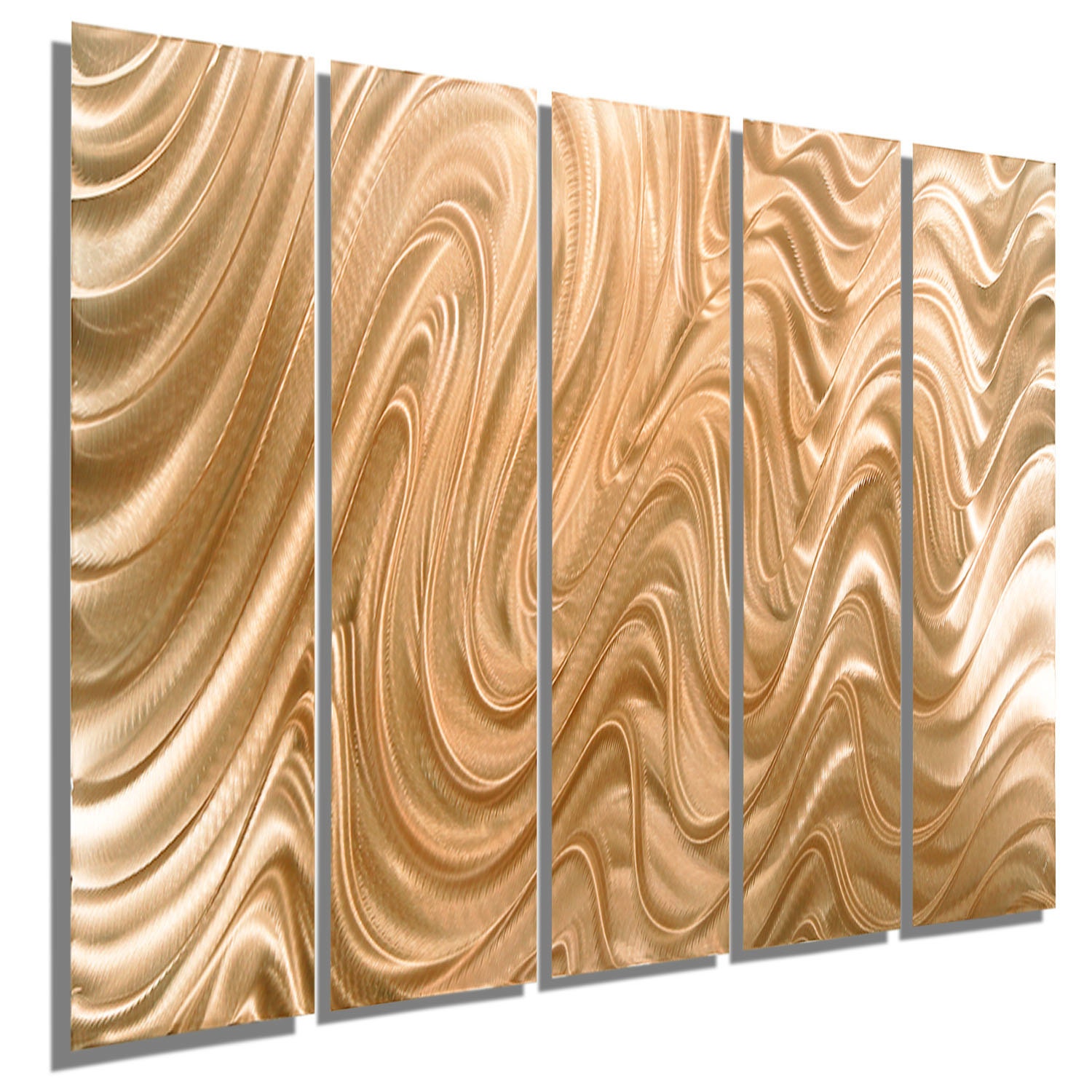 Metal Wall Art Multi Panel Wall Art Abstract Painting Large - Etsy