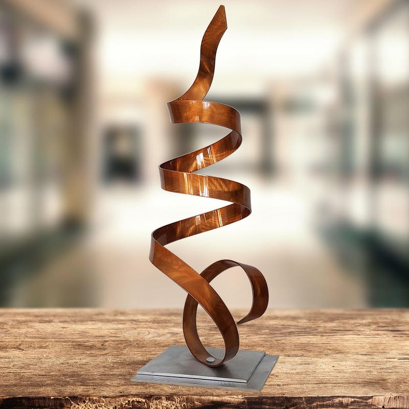 Copper Desk Statue - Etsy