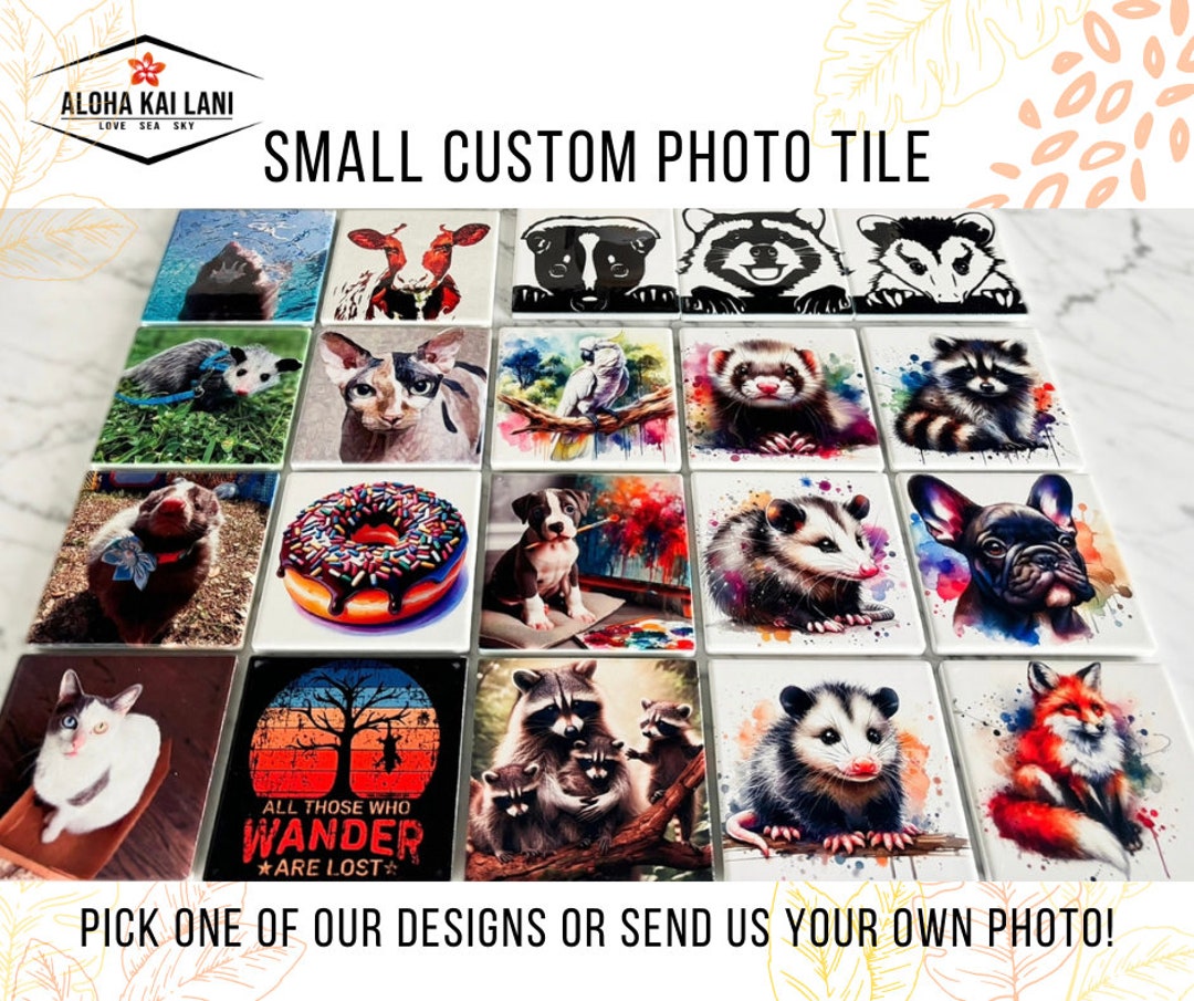 S Print Custom Photo on Tiles 4x4, 6x6, 4x12, 8x8, 6x12, 8x12 Many ...
