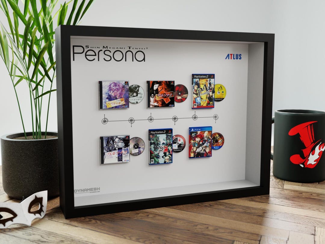 Persona Shin Megami Tensei Timeline 3D Frame – Complete Saga in Video ...