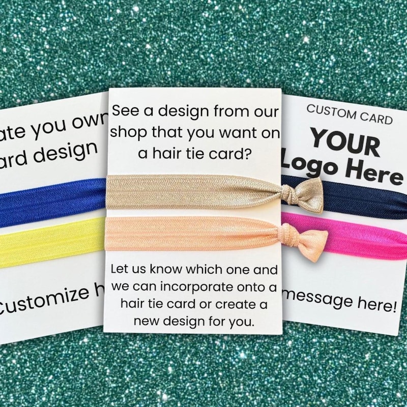 Custom Sports Hair Ties - Etsy