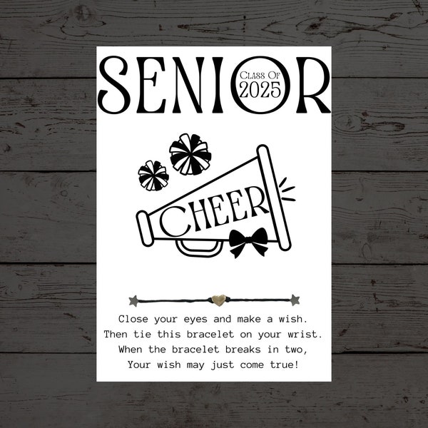 Graduation Cheerleader Card - Etsy