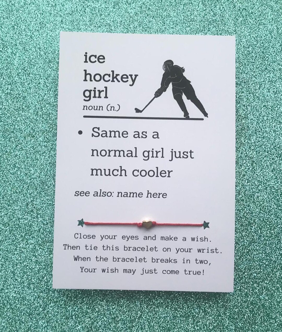 Ice Hockey Girl Definition, Ice Hockey Girl Definition Gift, Girl Ice ...