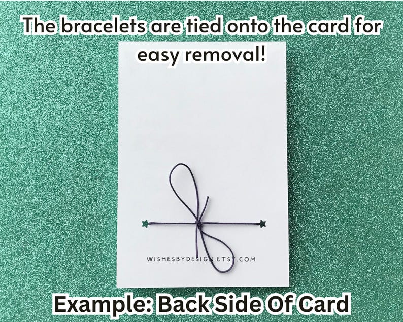 A Little Wish for Your 5th Grade Graduation Card, Wish Bracelet, Gift ...