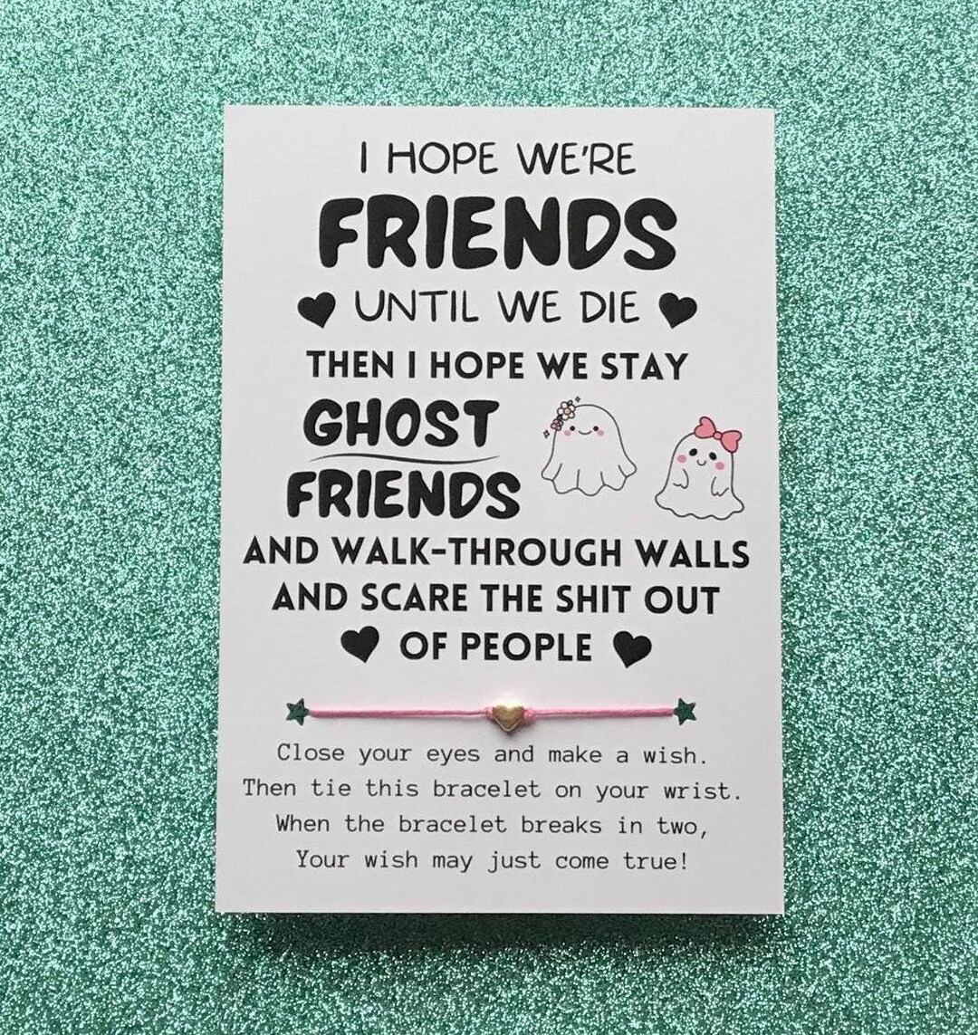 I Hope We're Friends....then Hope We Stay Ghost Friends.... Wish ...