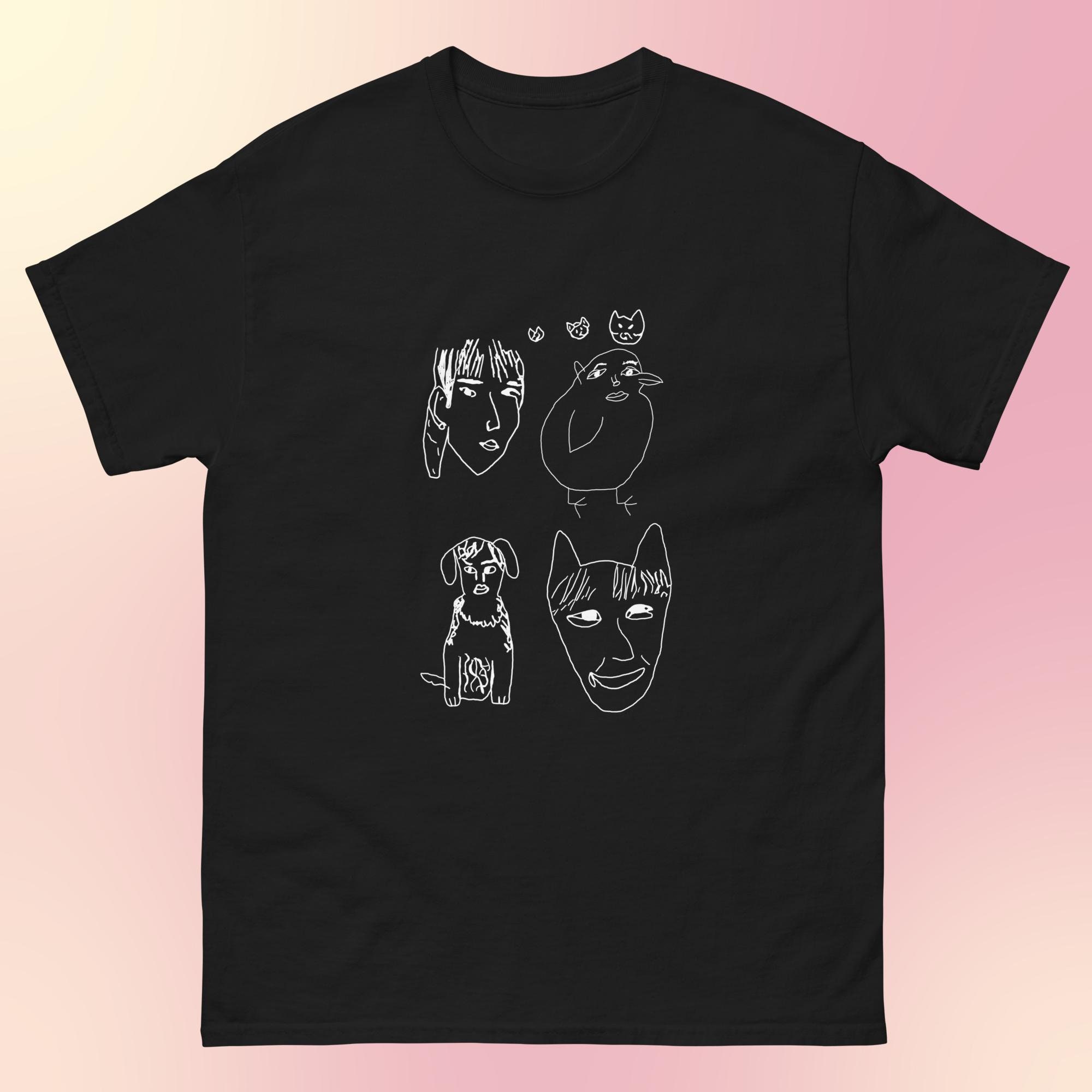Stray Kids Lee Know Member Doodles 'maknae Line' Printed Meme Merch - Etsy