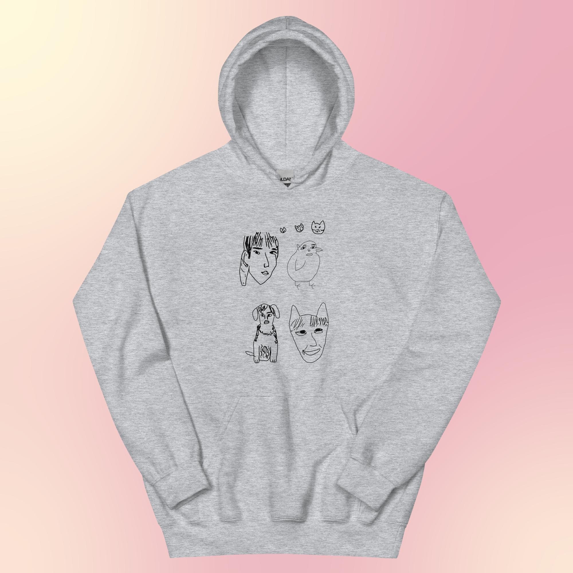 Stray Kids Lee Know Member Doodles 'maknae Line' Printed Meme Merch - Etsy