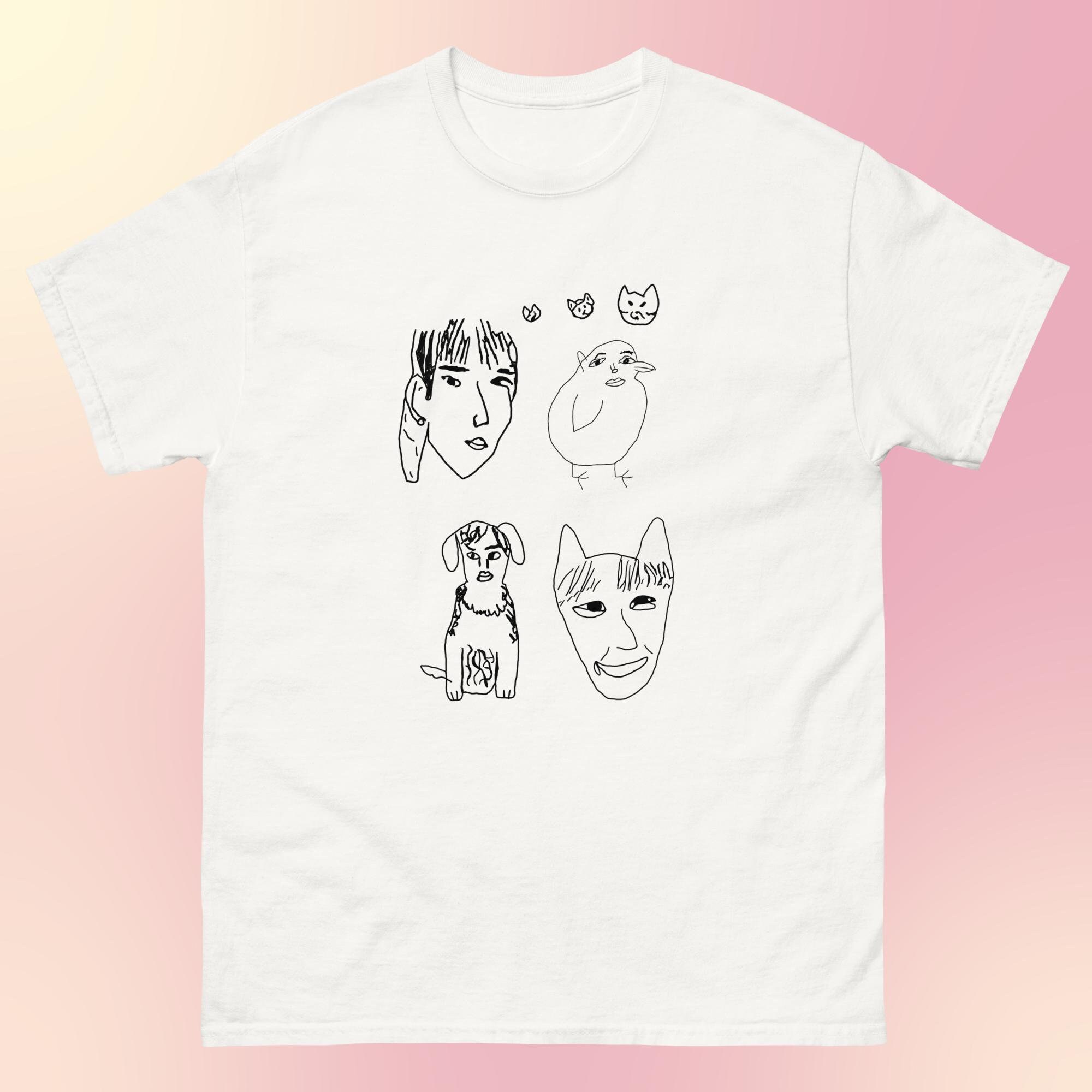 Stray Kids Lee Know Member Doodles 'maknae Line' Printed Meme Merch - Etsy