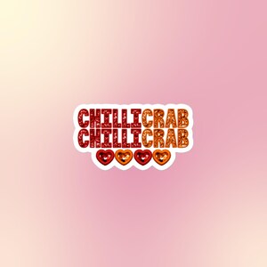 Stray Kids 'chilli Chilli Crab Crab' Meme Sticker - Etsy