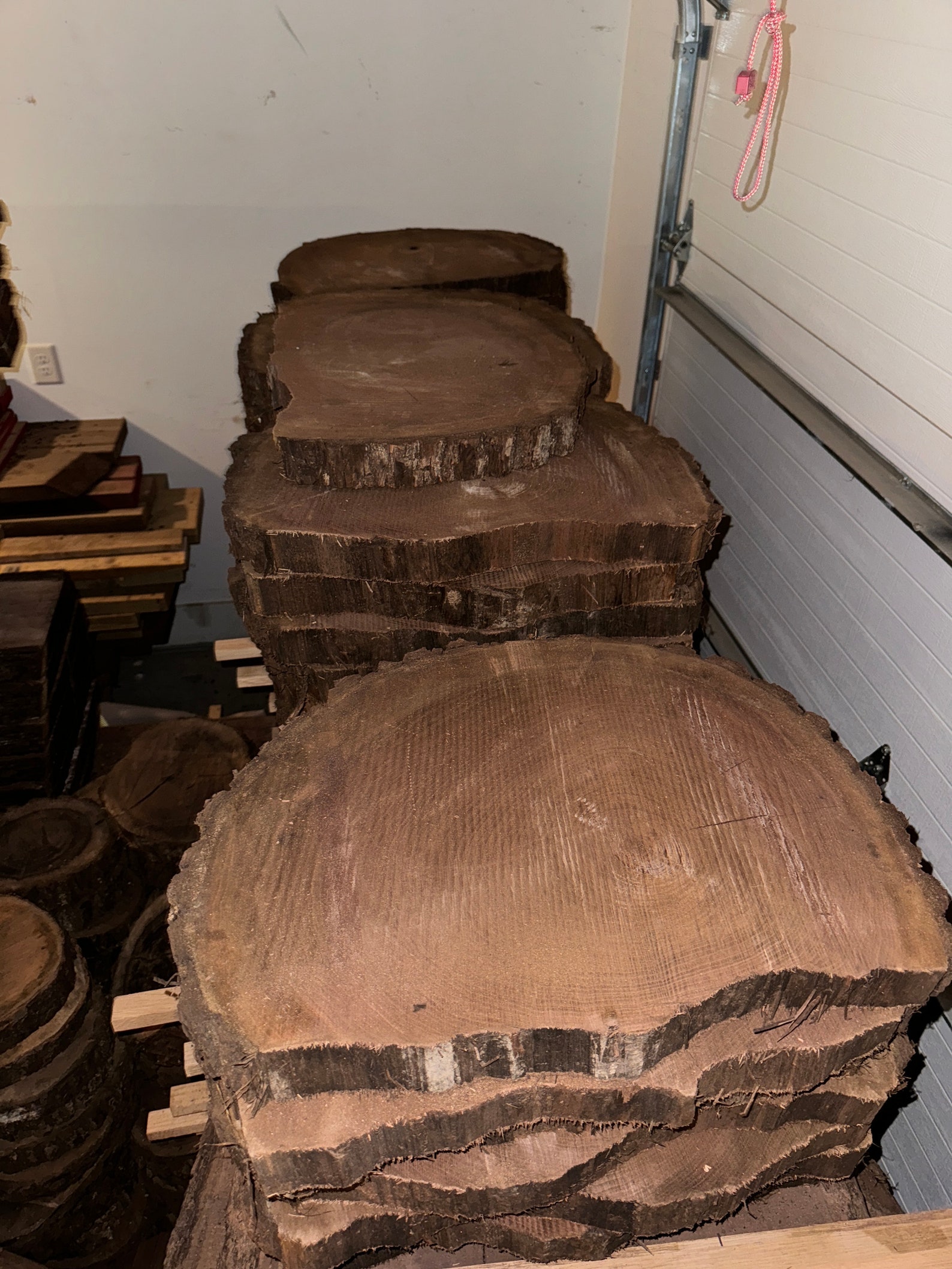 Black Walnut Wood Cookies/rounds/crosscuts kiln Dried - Etsy