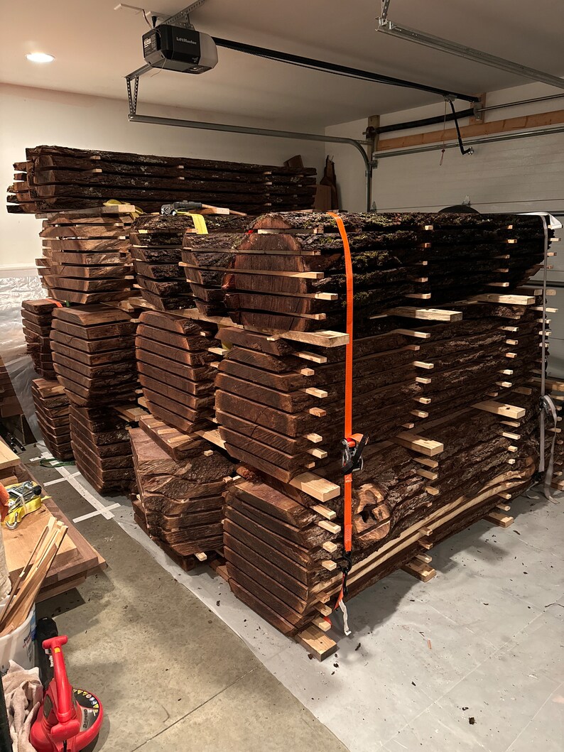 Black Walnut Slabs! Vacuum Kiln Dried + Flattened - Etsy