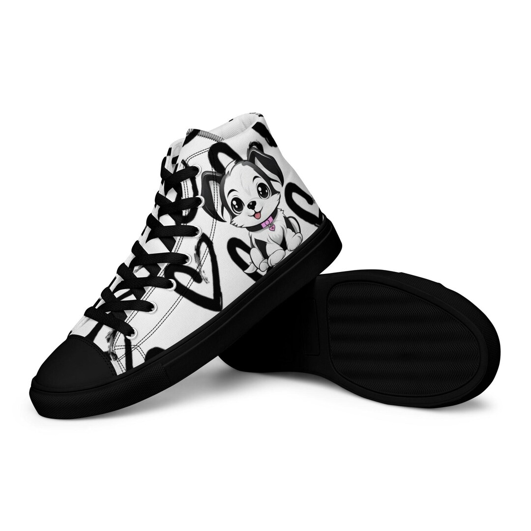 Women’s Puppy Love High Top - Etsy