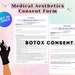 Editable Med Spa Consent Form: Neurotoxin Injection Template (digital ...